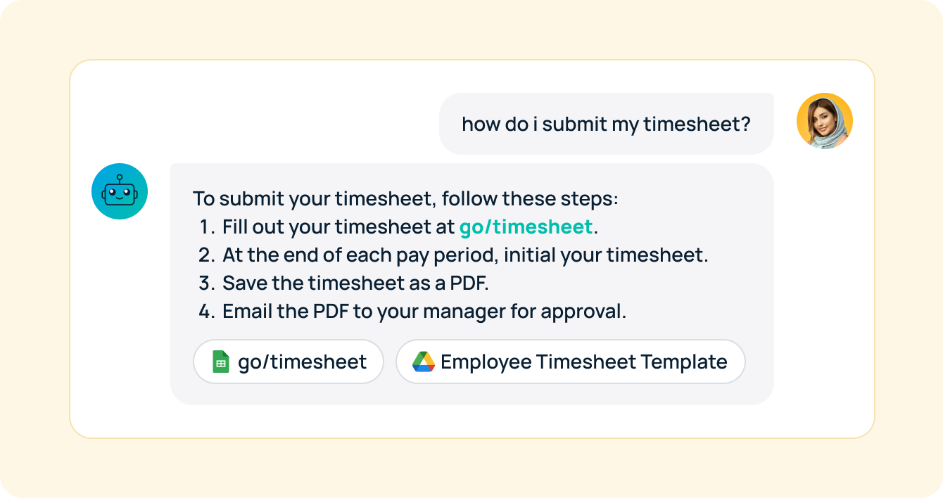 How do you use GoSearch AI to answer questions?
