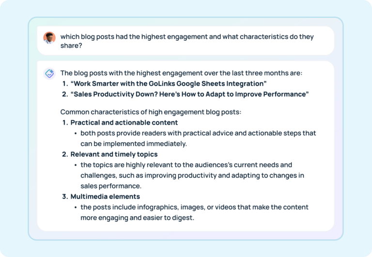 Top AI insight generation tools