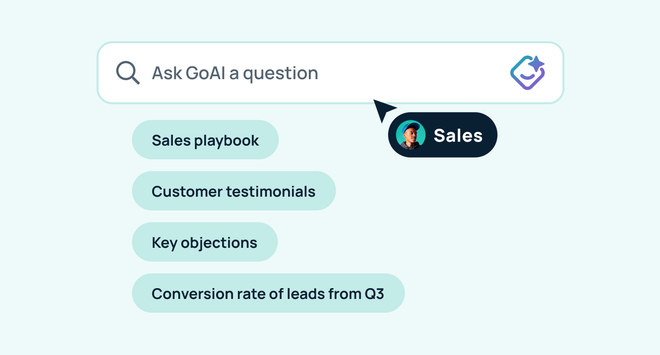 GoSearch Enterprise Search AI Prompts for Sales Teams