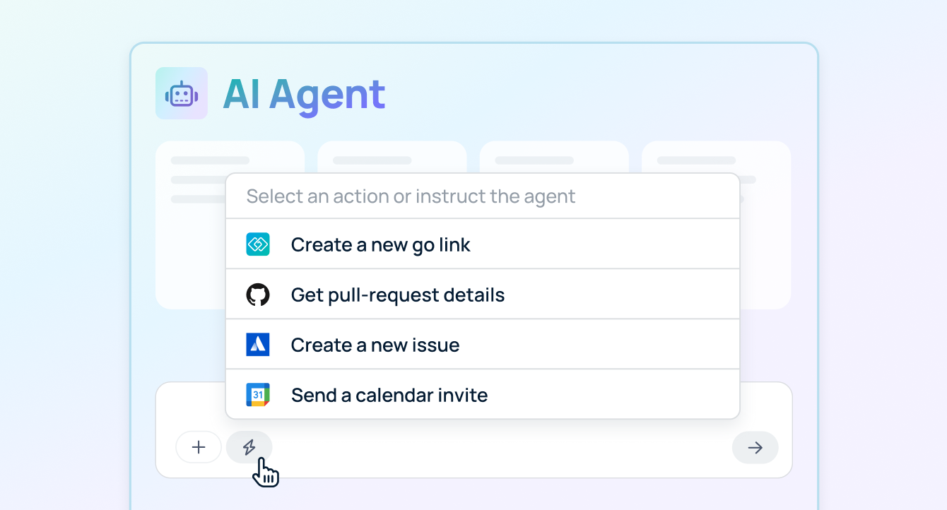 Let Your AI Agents Do the Work: Introducing Agent Actions in GoSearch