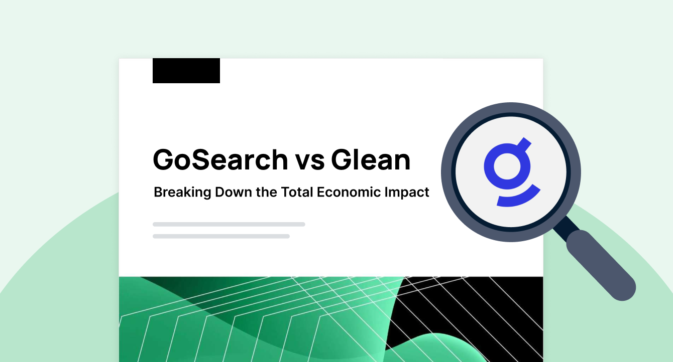 Glean TEI Report Insights — Why GoSearch Stands Stronger