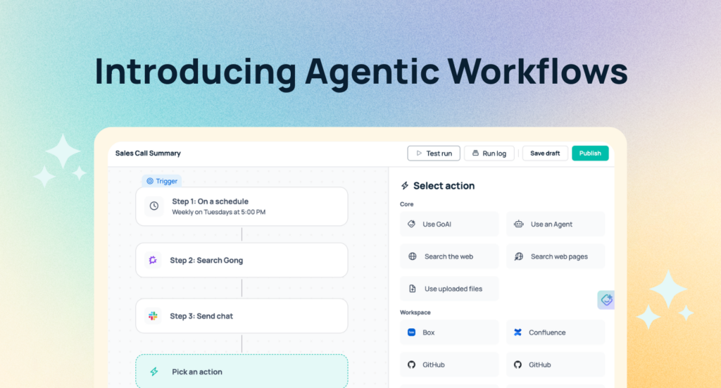 Introducing GoSearch Workflows: Enterprise AI Workflow Automation | The ...